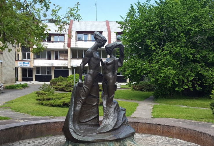 Dekoratyvinė skulptūra „Jūratė ir Kastytis“